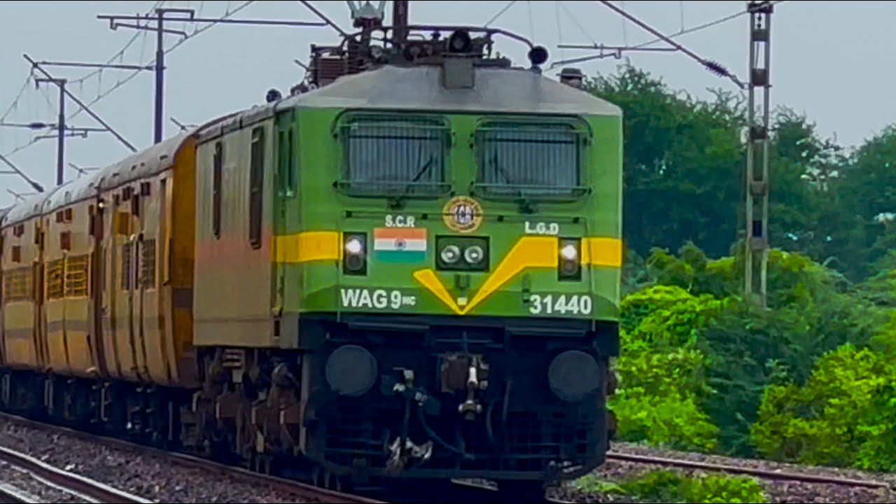 07006 RAXAUL JUNCTION SECUNDERABAD SPECIAL FARE EXPRESS #trainvideo ...