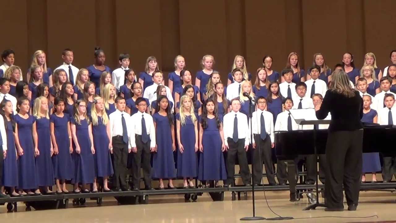 Woods Elementary School Choir 17Mar2014 - YouTube