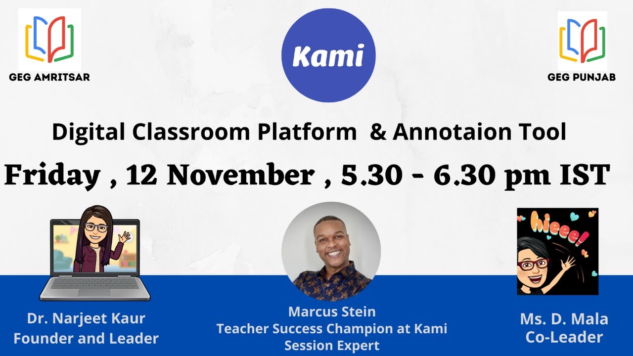 Kami - Digital Classroom Platform and Annotation Tool - YouTube