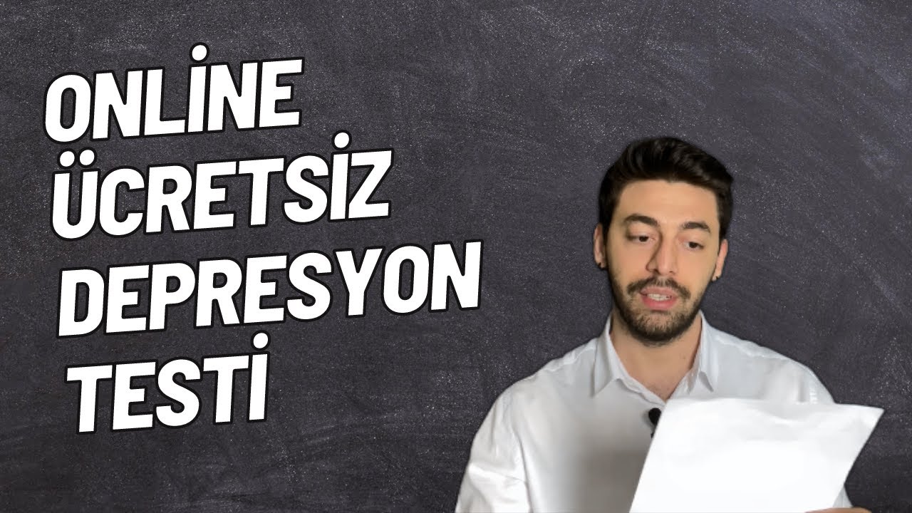 Depresyonda Değilsin, Online Depresyon Testi İle Kendini Sına - YouTube