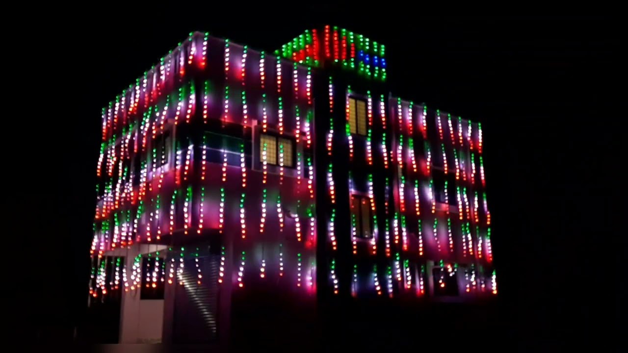 pixel led to hause decoretion - YouTube
