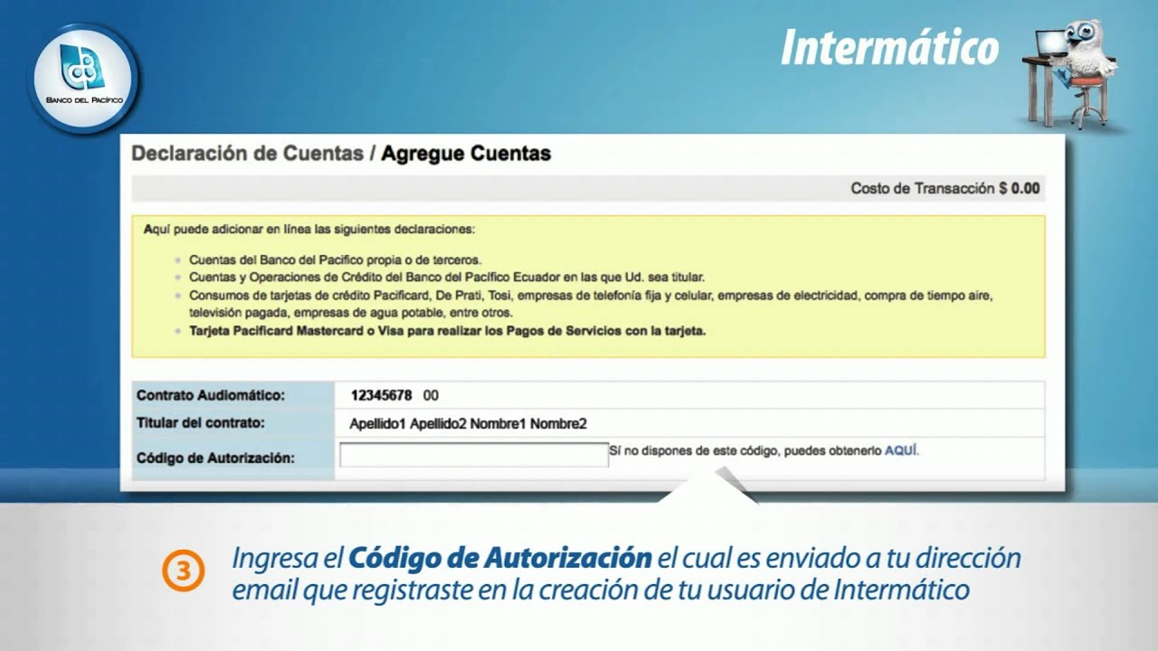 Banco del Pacífico - Intermático - YouTube