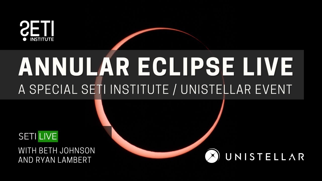 SETI Live: Annular Eclipse - YouTube
