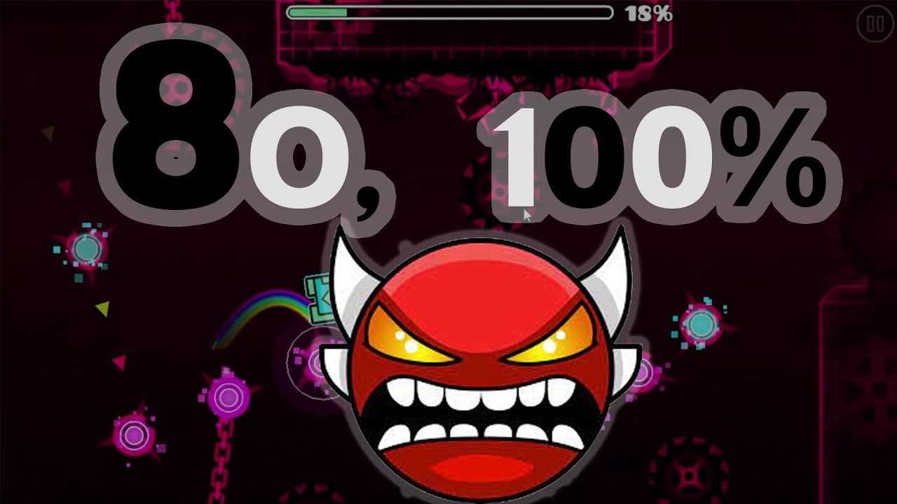 8o 100%, By Zobros & Etzer (+1000 Online Levels :D) + Reaccion de mrdxD ...
