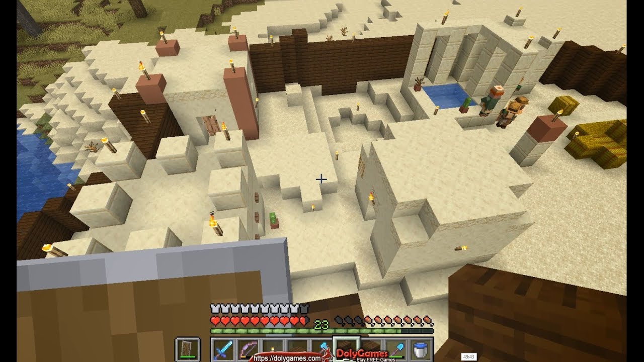 Minecraft Adventure | Part 51 | Full Protection & Lights for 2nd Desert ...