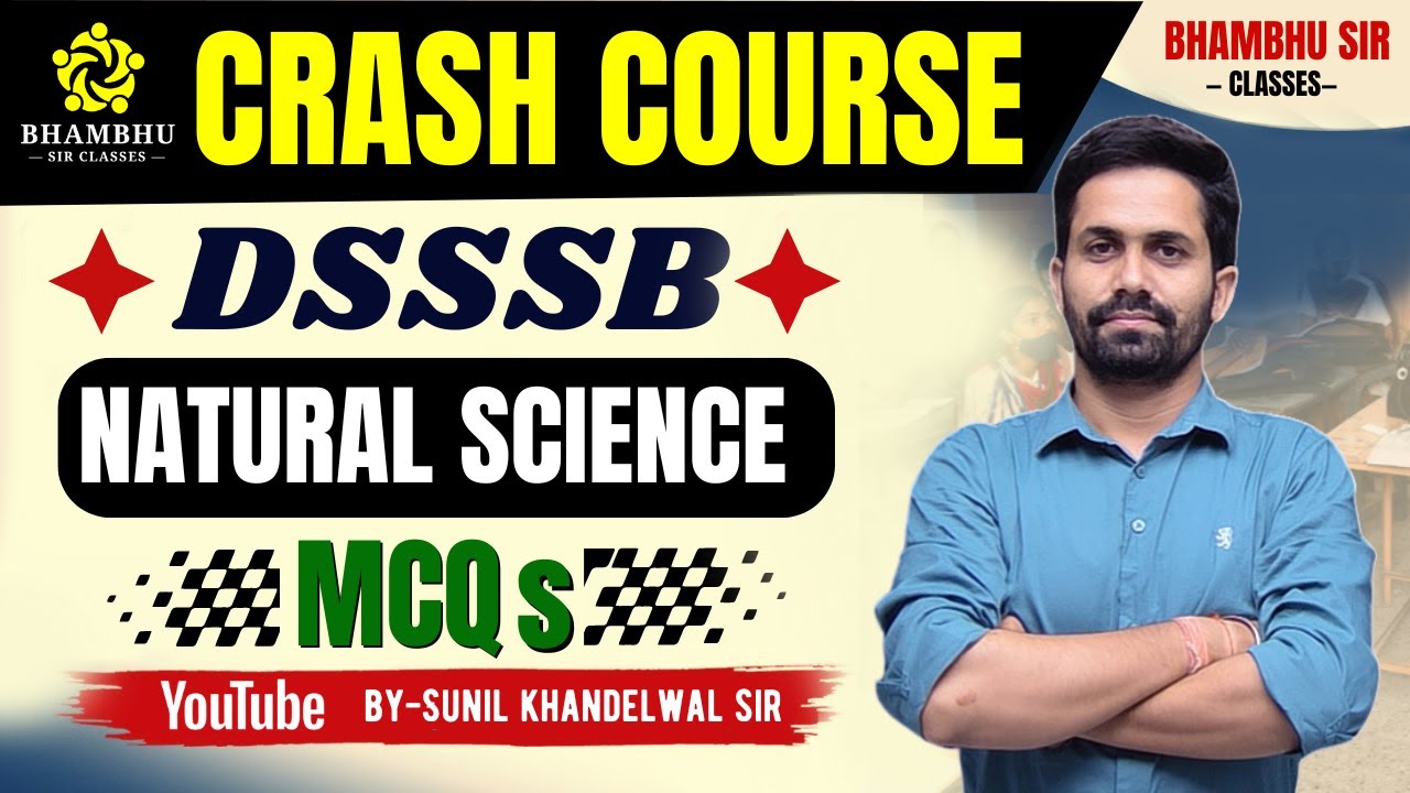 DSSSB | dsssb natural science | states of matter #03 | Crash course ...