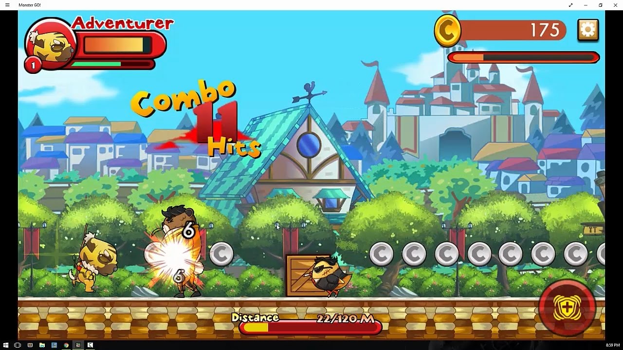 Test Game Monster GO - YouTube