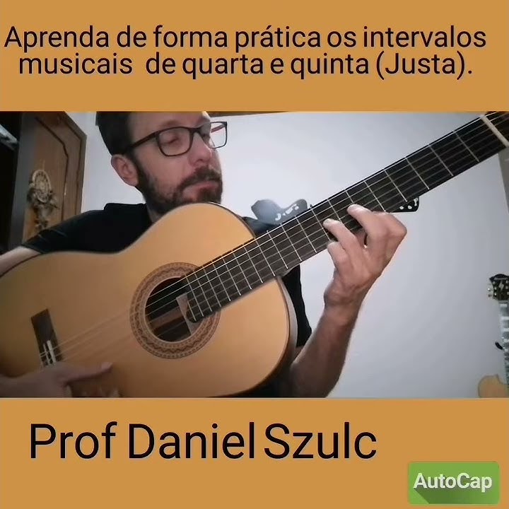 Intervalo Musical - Intervalo de quarta e quinta justa - Aprenda nesse vídeo - Daniel Szulc ...