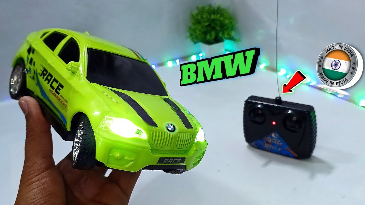 Unboxing And Testing Of🔥1:18 Scale BMW💥Rc Car | Made In India 🇮🇳 Rc Car ...