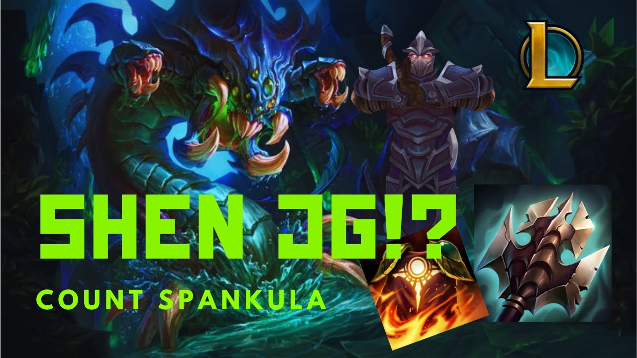 Shen Jungle Domination: Turning the Tides in League of Legends | LOL ...