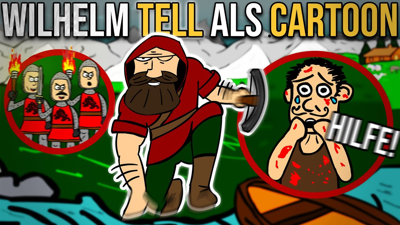 Wilhelm Tell (Schiller) zusammengefasst als Cartoon: 1. Aufzug (Szene 1 ...