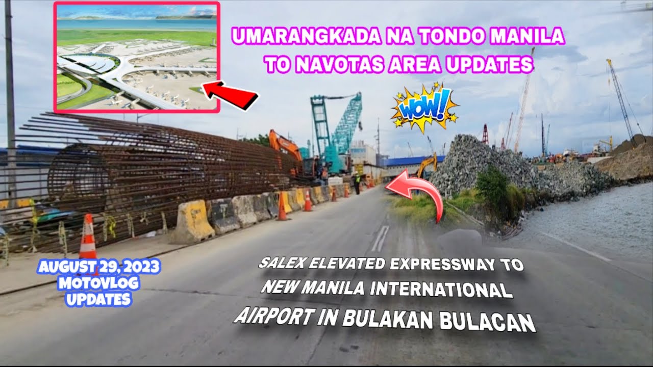 SALEX ELEVATED EXPRESSWAY TO NEW MANILA INTERNATIONAL AIRPORT IN ...