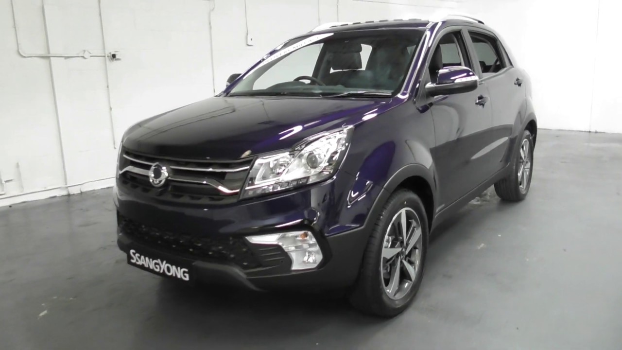 Ssangyong KORANDO ULTIMATE 2.2TD 4X4 AUTO finished in Dandy Blue ,video ...