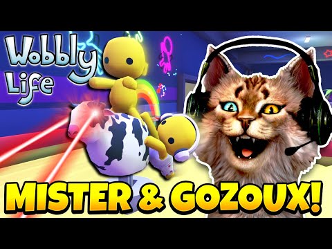 MISTER & GOZOUX MABAR MODE ARCADE KOCAK !! 😹 - Wobbly Life Indonesia | Ft. @MisterCemprengGaming