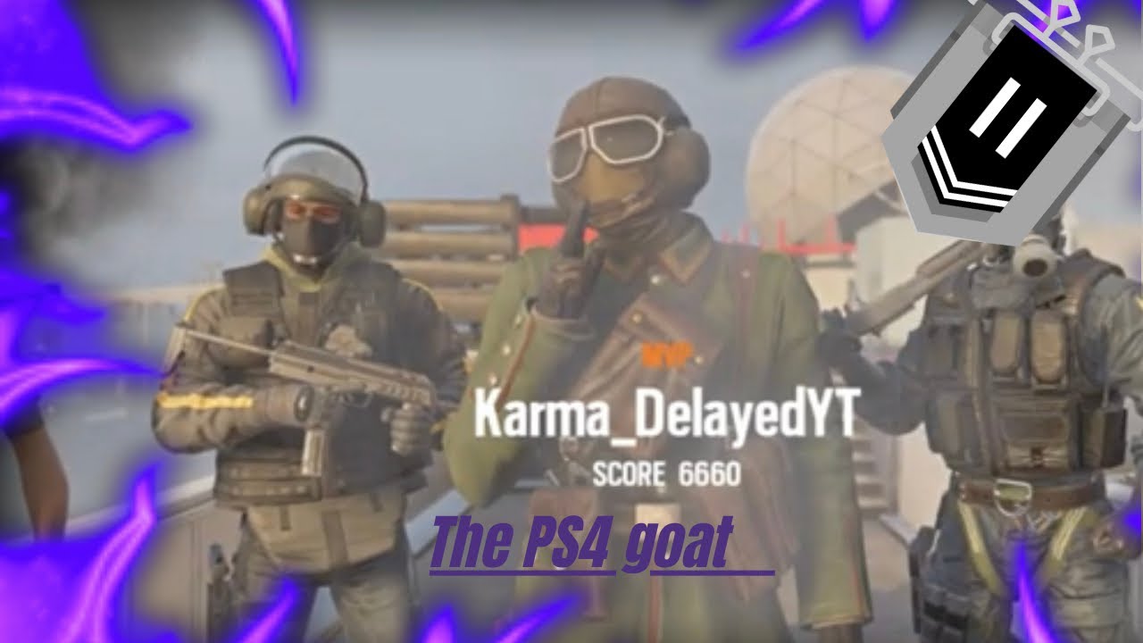 R6 Montage | The goated PS4 silver |Tic Tac (Lil uzi ft. Future) - YouTube