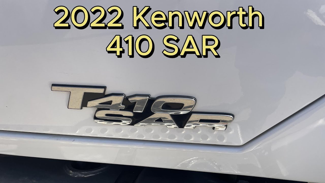 2022 Kenworth T410 SAR 1/4 Mile - YouTube
