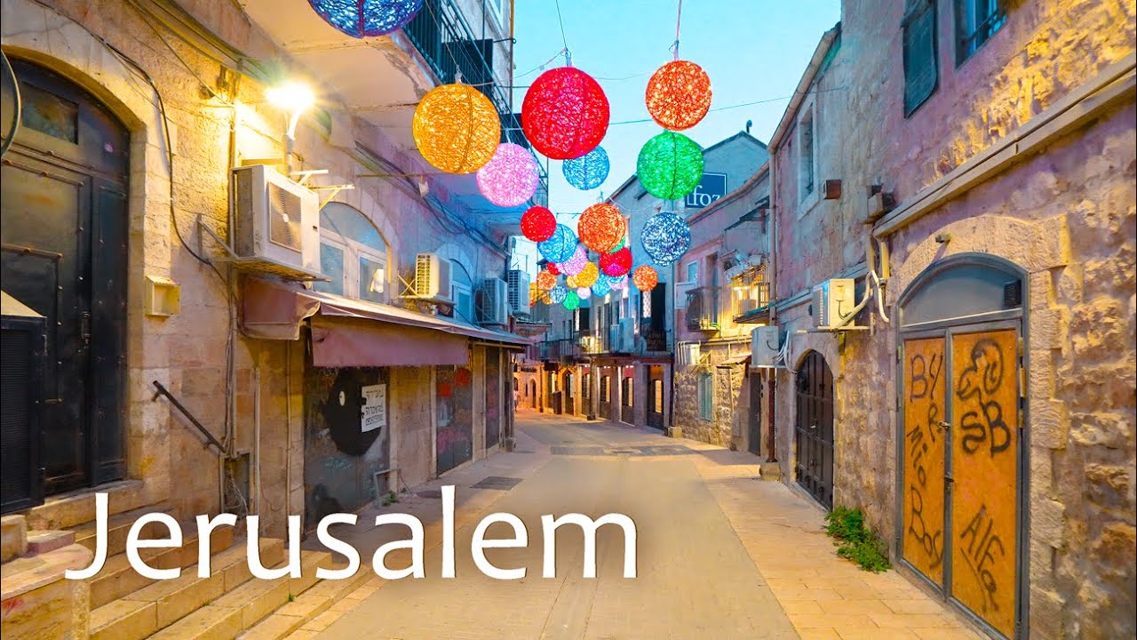BEAUTIFUL JERUSALEM. Immersing in the Evening Enchantment of the City ...