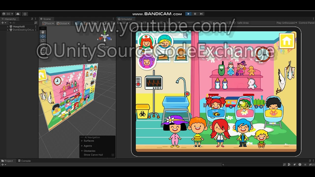 Kids Educational Hospital Game - Unity Source Code for Sale - YouTube