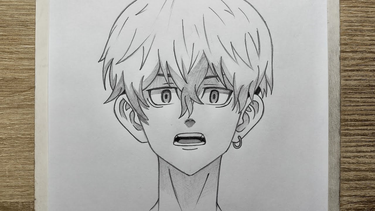 How to draw Chifuyu Tokyo Revengers | drawing Chifuyu Matsuno - YouTube