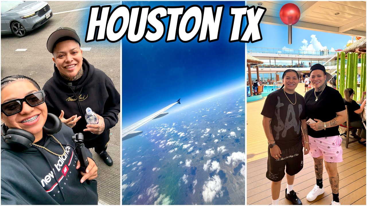 OUR FIRST FLIGHT TO HOUSTON TX PT.1 - YouTube