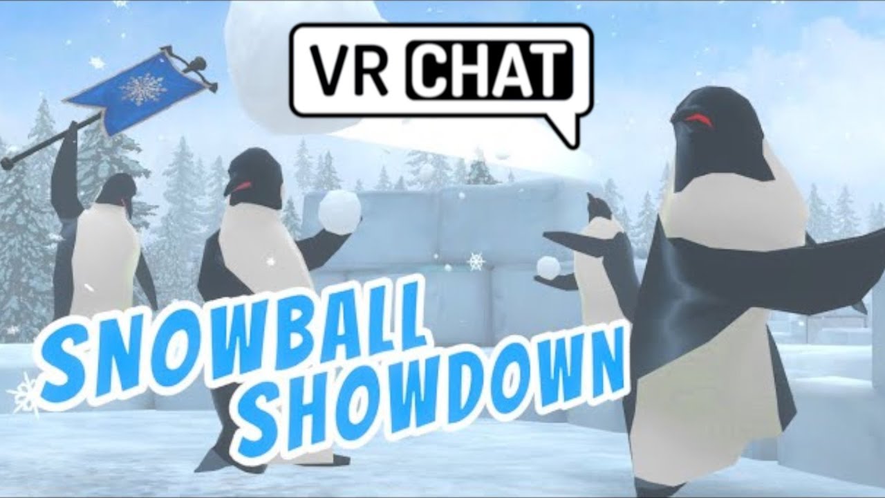 VRChat: Snowball Showdown - YouTube