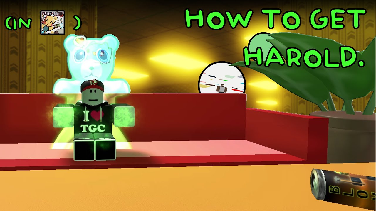 How to get Harold in Roblox Plates of Fate: Remastered - YouTube