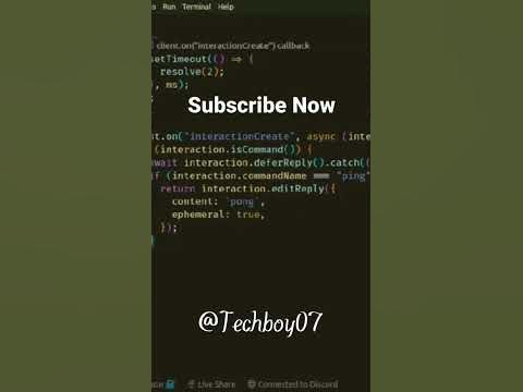 How To Edit Discord Ephemeral Messages Using Discord.js | #shorts #discordjs #javascript# ...