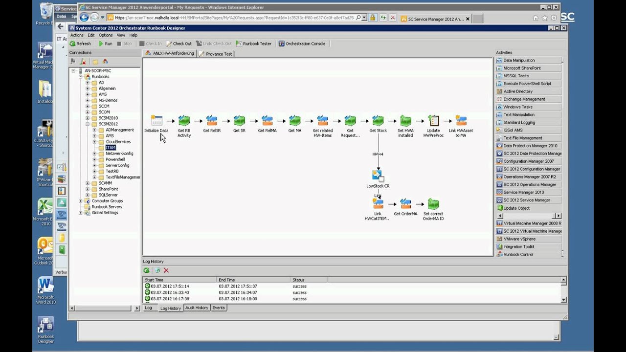 ITAM - Service Manager - Provance - Orchestrator Part 1 - YouTube