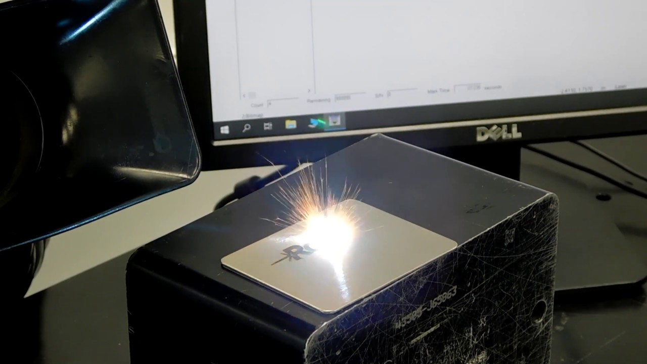 Telesis Permanent Laser Marking - YouTube
