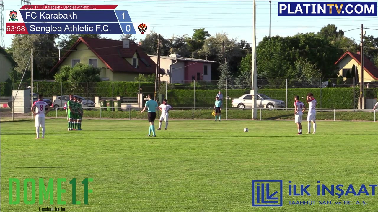 08.06.17 FC Karabakh - Senglea Athletic F.C. - Highlight (2. Halbzeit ...
