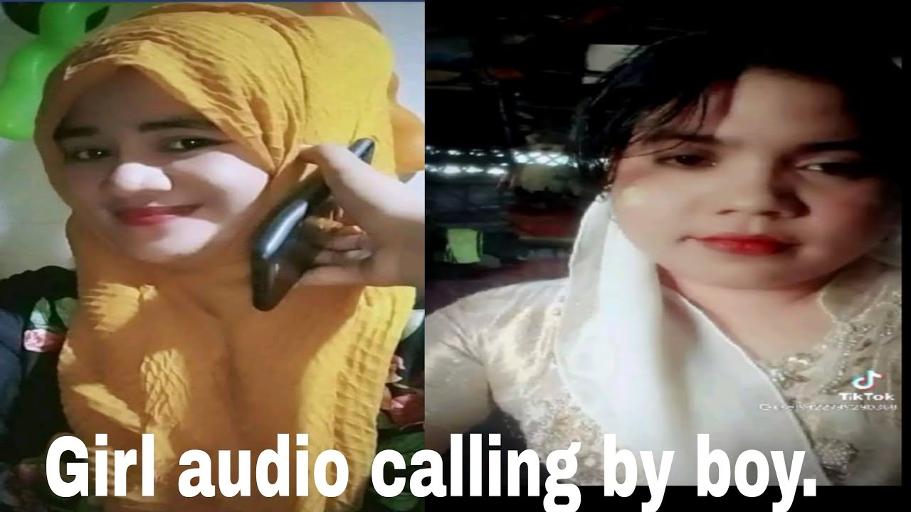 Girl audio calling by boy. - YouTube