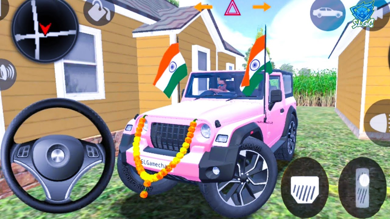 Mahindra Thar (gadi game) Realistic Car Game, gadi game Android ...