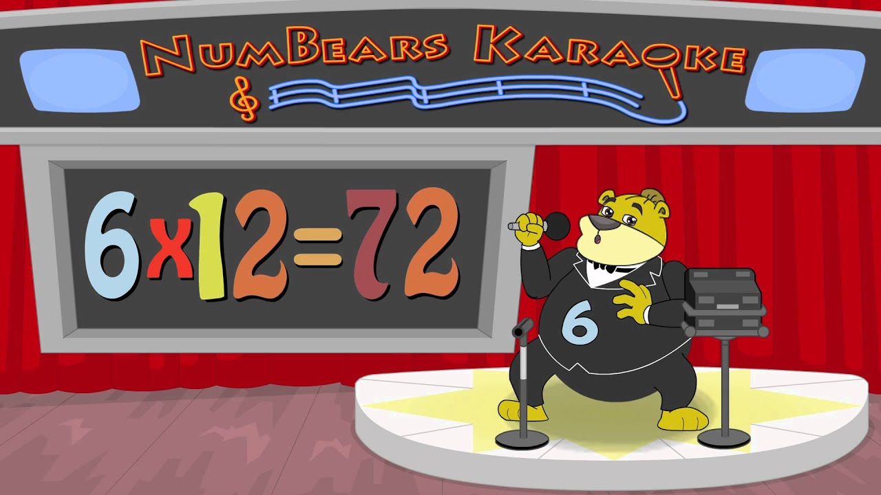 6 TIMES TABLE MULTIPLICATION SONG WITH NUMBEAR 6 YOSHIDA YouTube 6-times-table-multiplication-song-with-numbear-6-yoshida-youtube