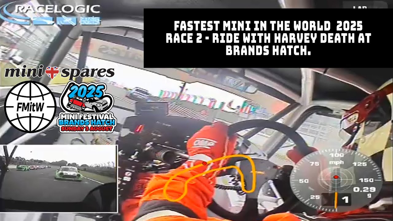 Fastest Mini in the World 3rd August 2025 - Race 2 - Ride with Harvey ...