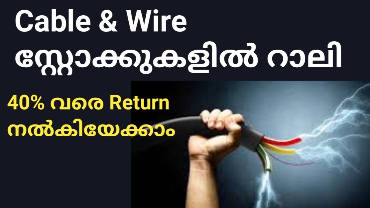 Cable and wire rally stock/share market latest updates/Polycab share ...