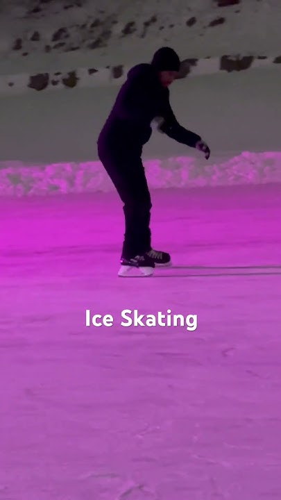 First time Ice skating - YouTube