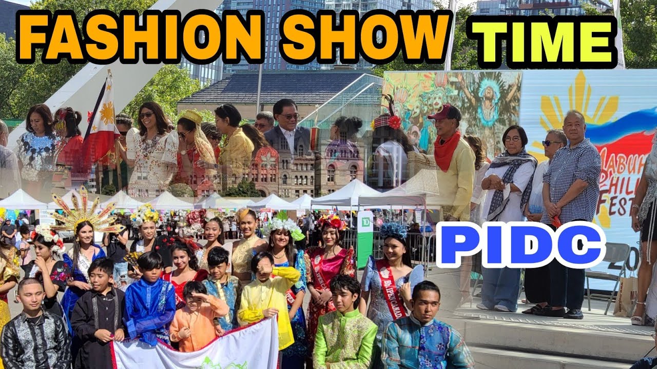 FASHION SHOW MABUHAY PHILIPPINES FESTIVAL#ipencanada#pidc - YouTube