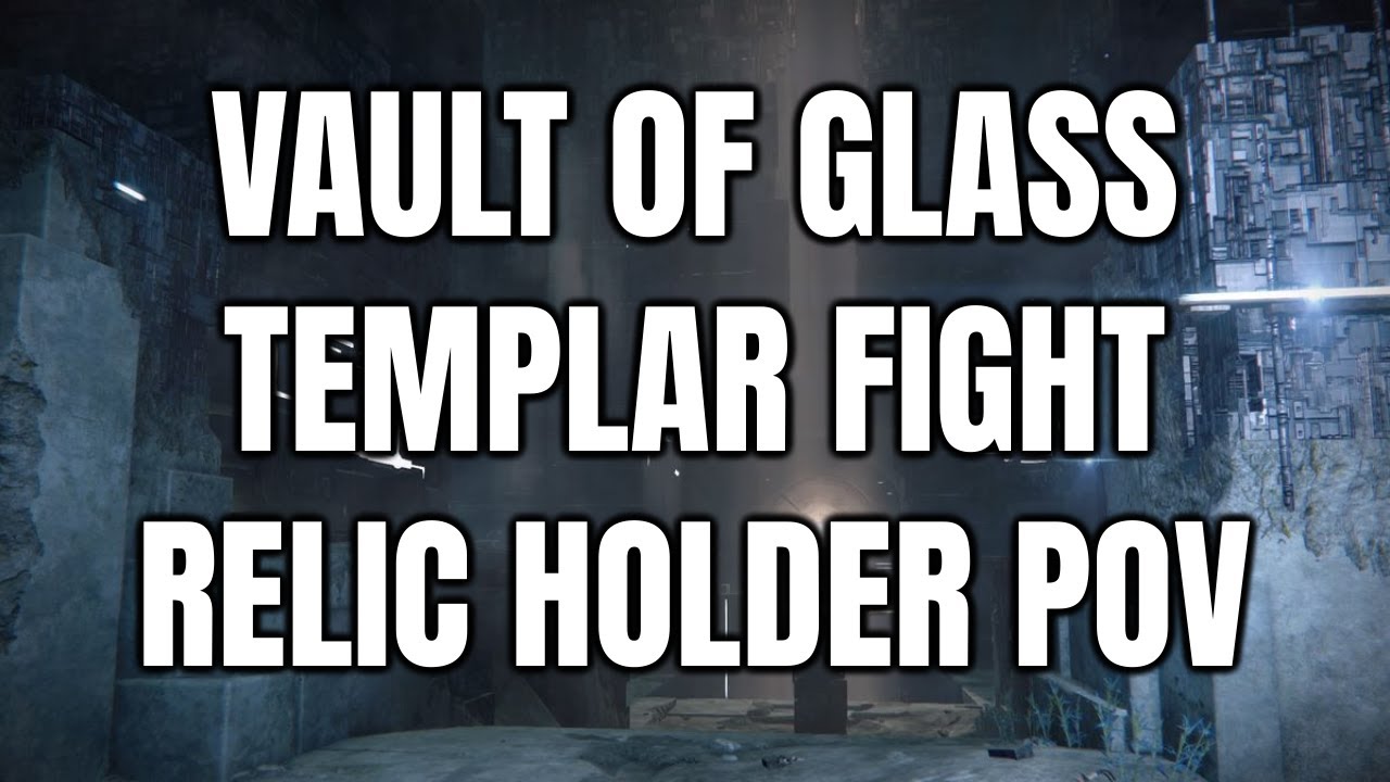 Destiny 2 Vault of Glass: Templar Boss Fight (Relic Holder POV) - YouTube