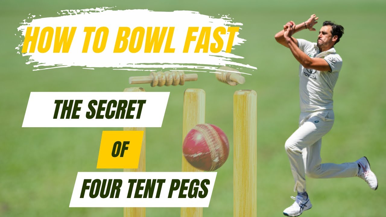 Fast Bowling in Cricket | Ian Pont’s Four Tent Pegs Explained - YouTube