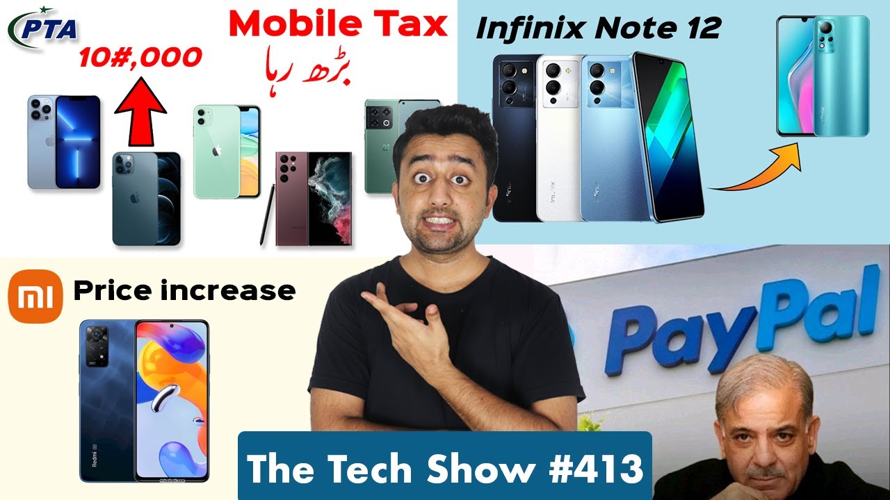 Mobile Import Tax Increasing | Infinix Note 12 Pakistan | Redmi Price ...