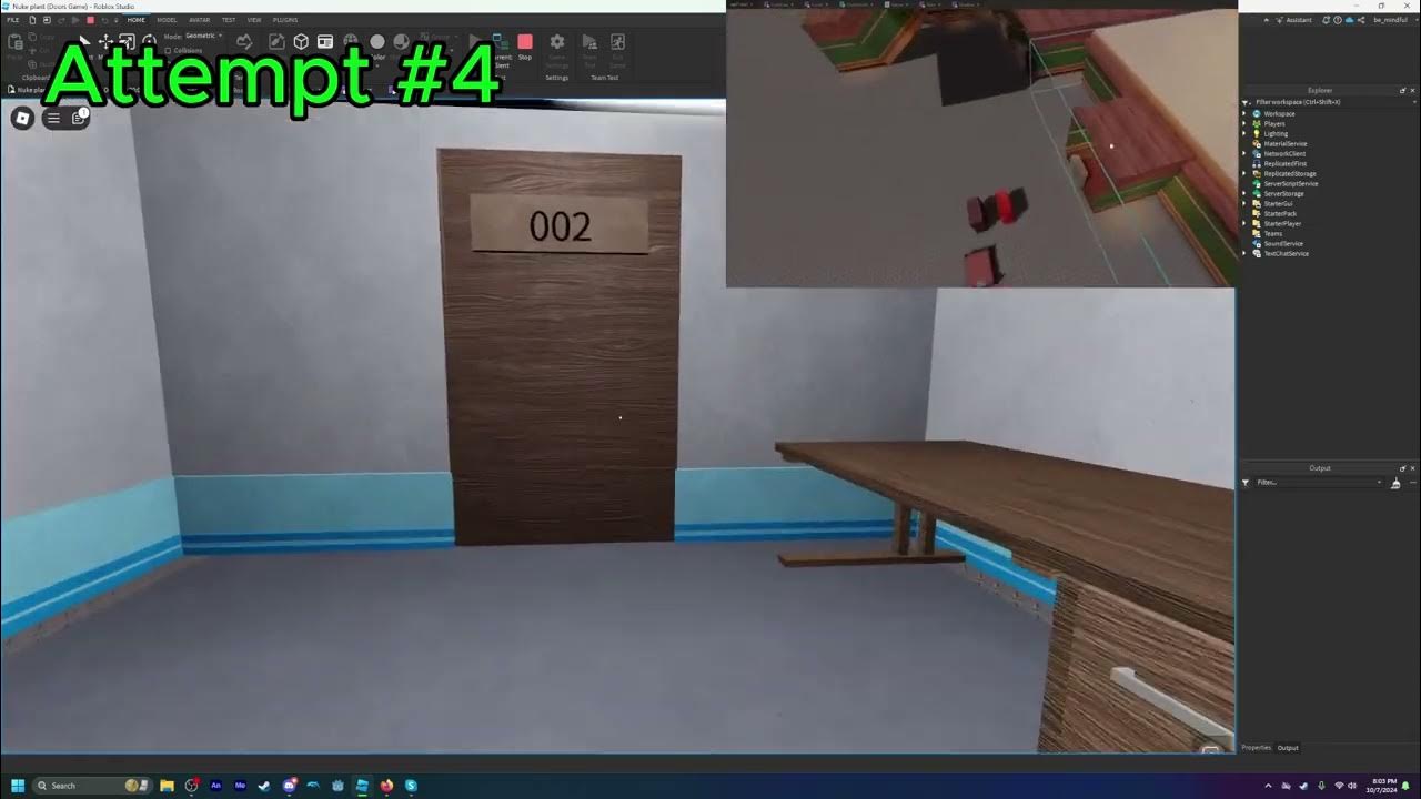 Nuke Doors FanGame Devlog 1 - YouTube
