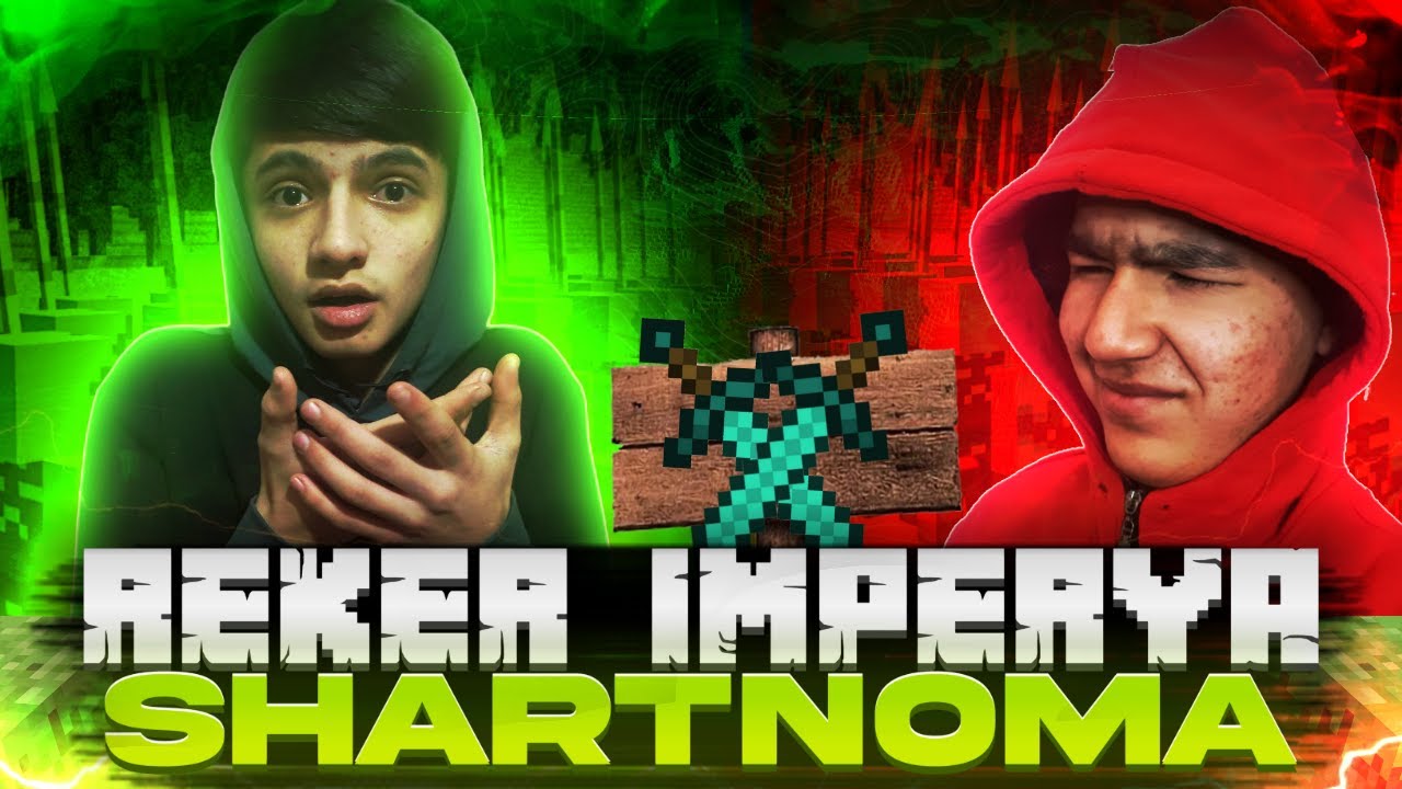 MINECRAFT/REKER IMPERIYA BILAN SHARTNOMA QILAMIZ/UZBEKCHA VIDEO - YouTube