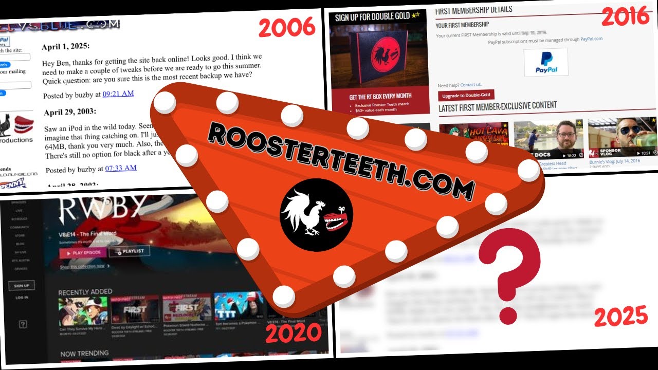 I Beta Tested The New Rooster Teeth Website - YouTube