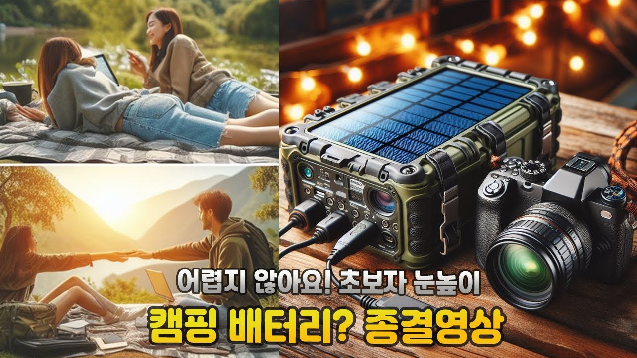 파워뱅크 배터리 초보 구매전 필수시청 용량계산법 한방에 정리 중복투자그만 배터리 교육 파워뱅크 캠핑배터리 노지캠핑