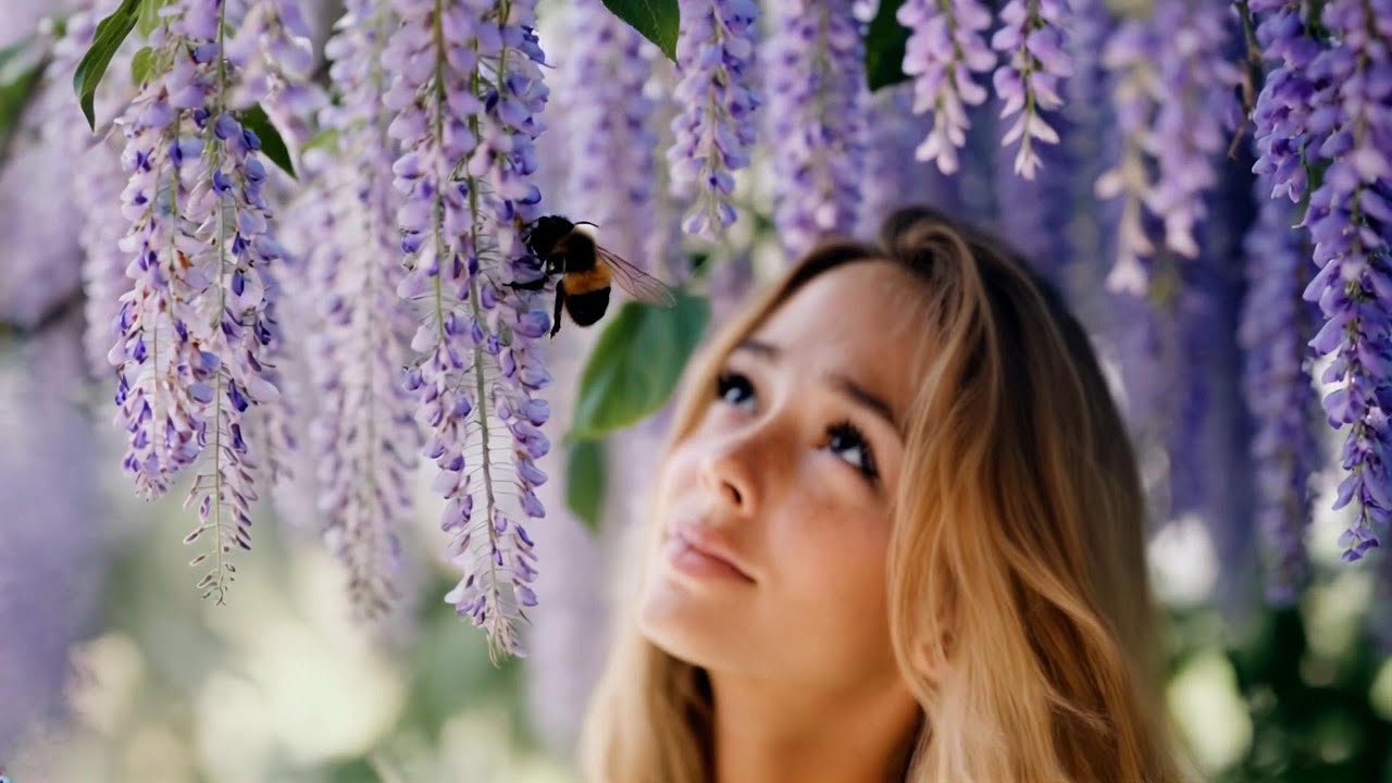 Milka Commercial AI Ad, Wisteria Edition, Fun work - YouTube