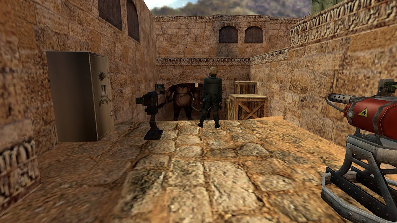 Counter Strike Extreme v6 Zombie Scenario Dust 2 - YouTube