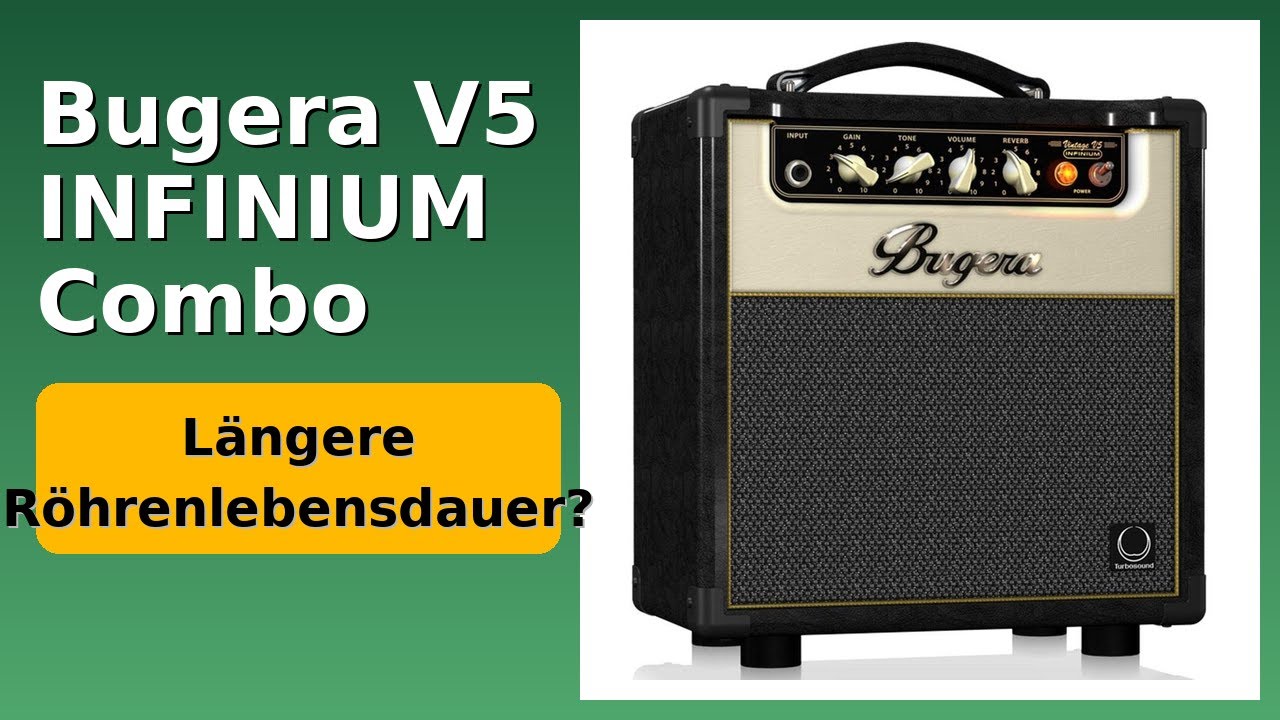 BEWERTUNG (2025): Bugera V5 INFINIUM Combo. WESENTLICHE Einzelheiten ...