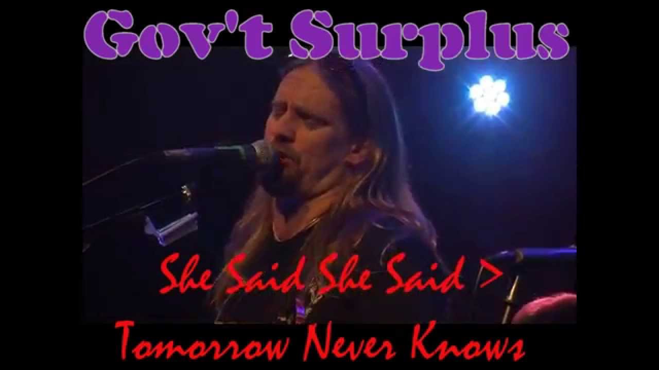 Govt Surplus She Said She Said - Tomorrow Never Knows effects - YouTube ...