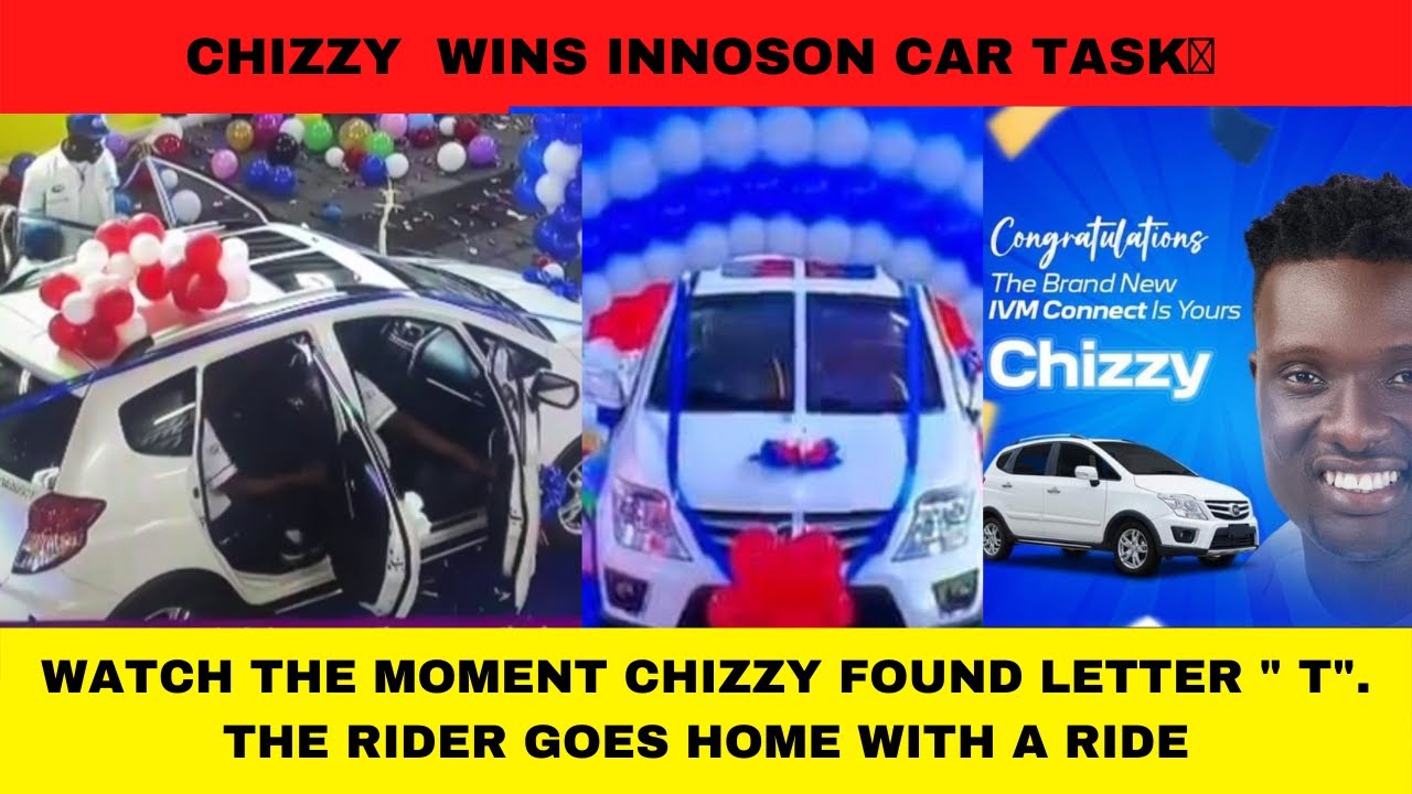 WATCH the moment Chizzy found letter "T" to win INNOSON car| Some ...