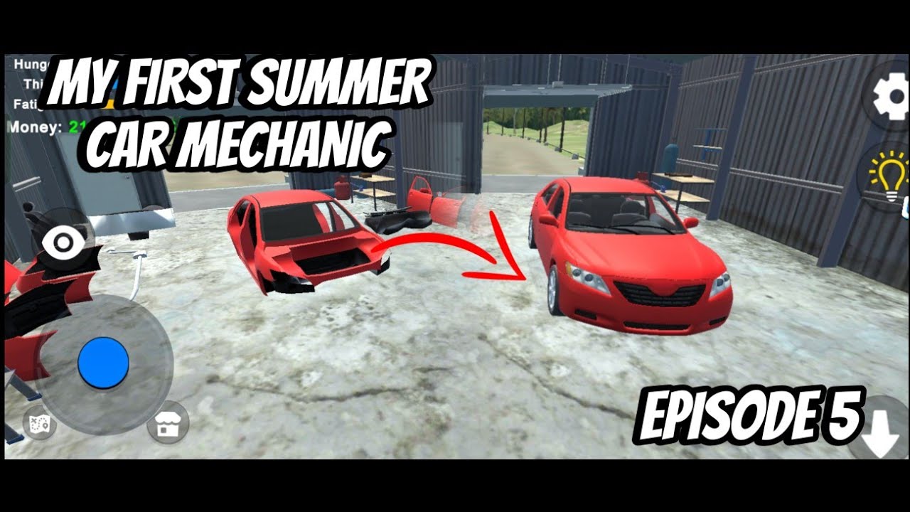 MY FIRST SUMMER CAR: MECHANIC FULL GAMEPLAY (CHALLENGE) IOS, ANDROID ...